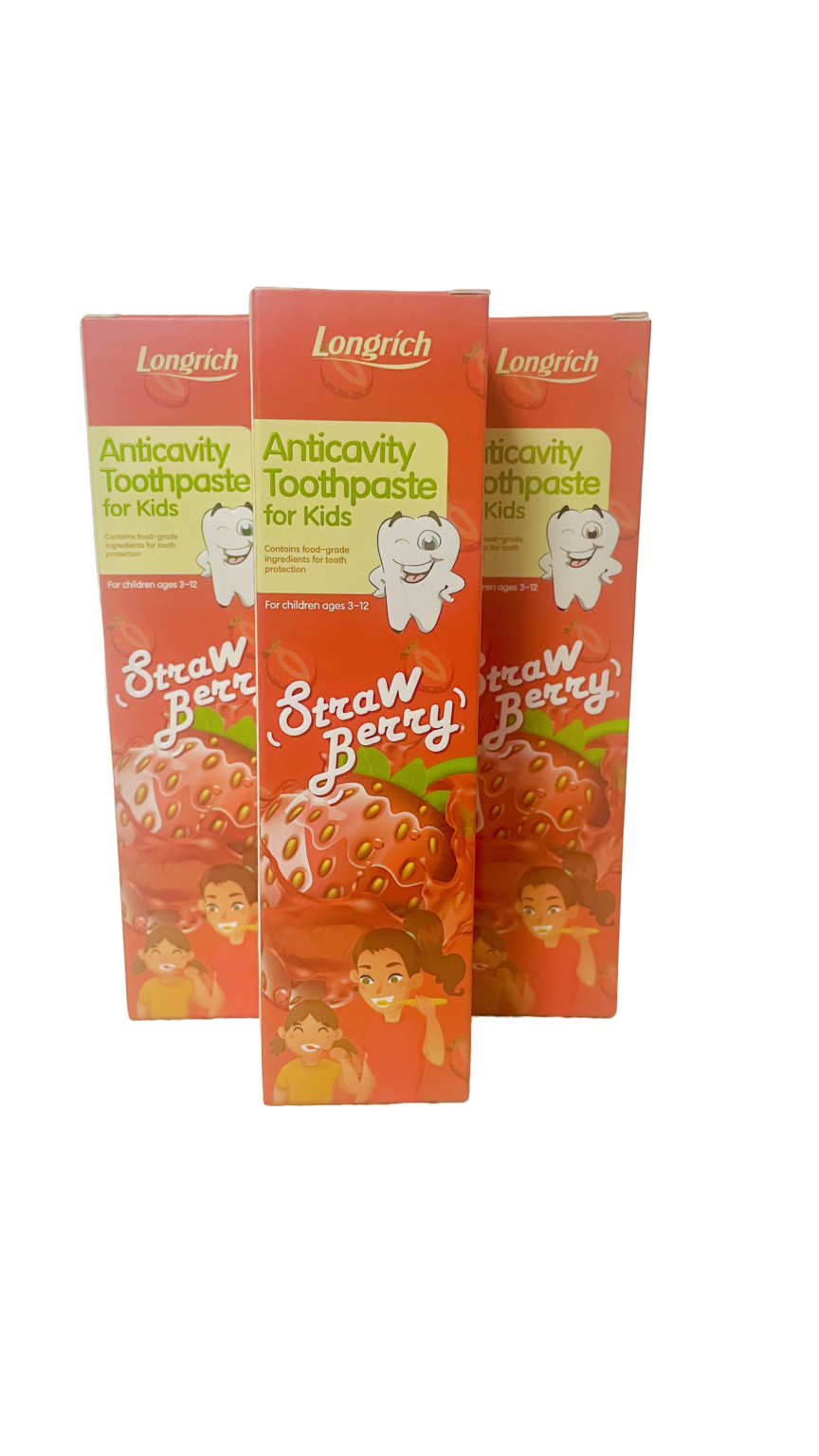 Pâte dentifrice fraise pour enfant - Longrich Quebec Plus